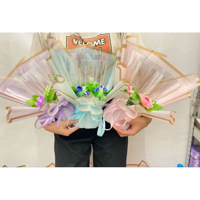 Jual Buket Bunga Palsu | Buket U*ng Kosongan | Buket U*ng 10 Lembar ...