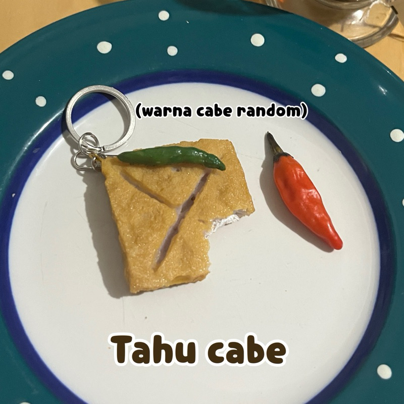 Jual Gantungan Kunci Ceker ayam Telor Puyuh Mendoan Tahu Goreng Cabe ...