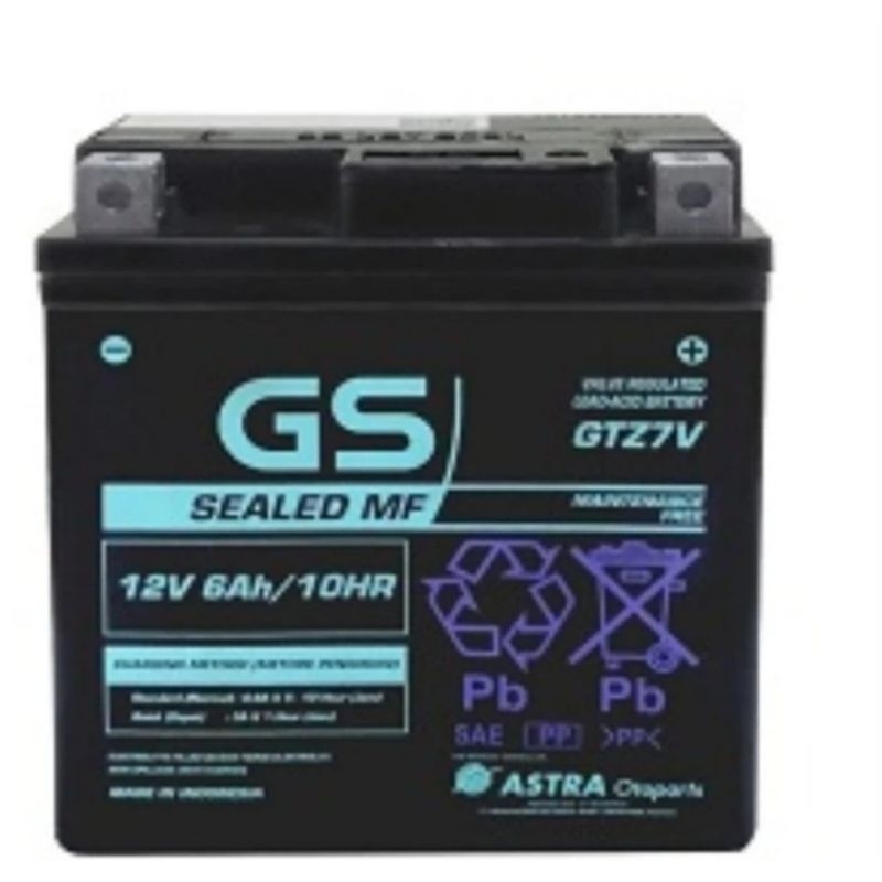 Jual AKI GS ASTRA MF GTZ-7V | Shopee Indonesia