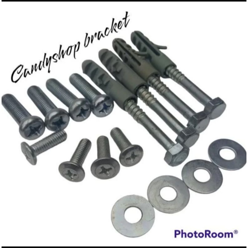 Jual 1 Set Lengkap Baud Bracket TV/Baud Breket/Baut Bracket/Baut Breket ...
