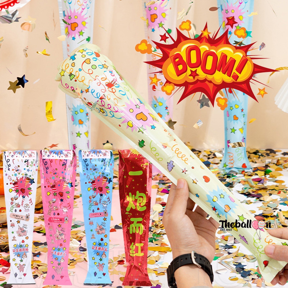 Jual Party Poppers Confetti / isi angin otomatis | Shopee Indonesia