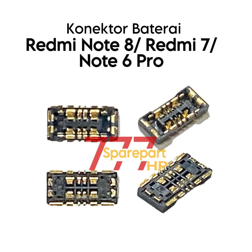 Jual Konektor Baterai ( posisi di mesin ) Xiaomi Redmi 7 / Note 8 ...