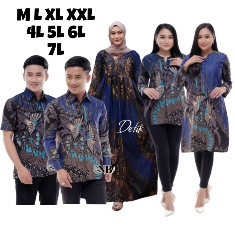 Jual Batik jumbo BIG SIZE JUMBO XXL XXXL 3L 4L 5L MURAH BATIK JUMBO COUPLE | Shopee Indonesia