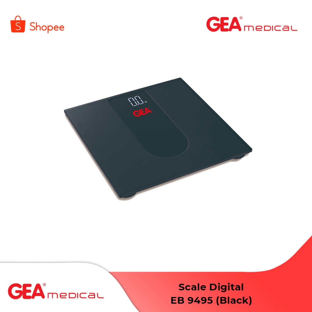 Jual GEA Electronic Scale EB 9495 (LED Tempred glass w/plastic cover ...