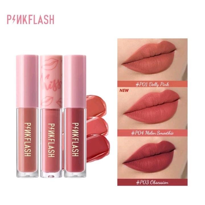 Jual Pinkflash Lasting Matte Lipcream PF-L01 | Shopee Indonesia