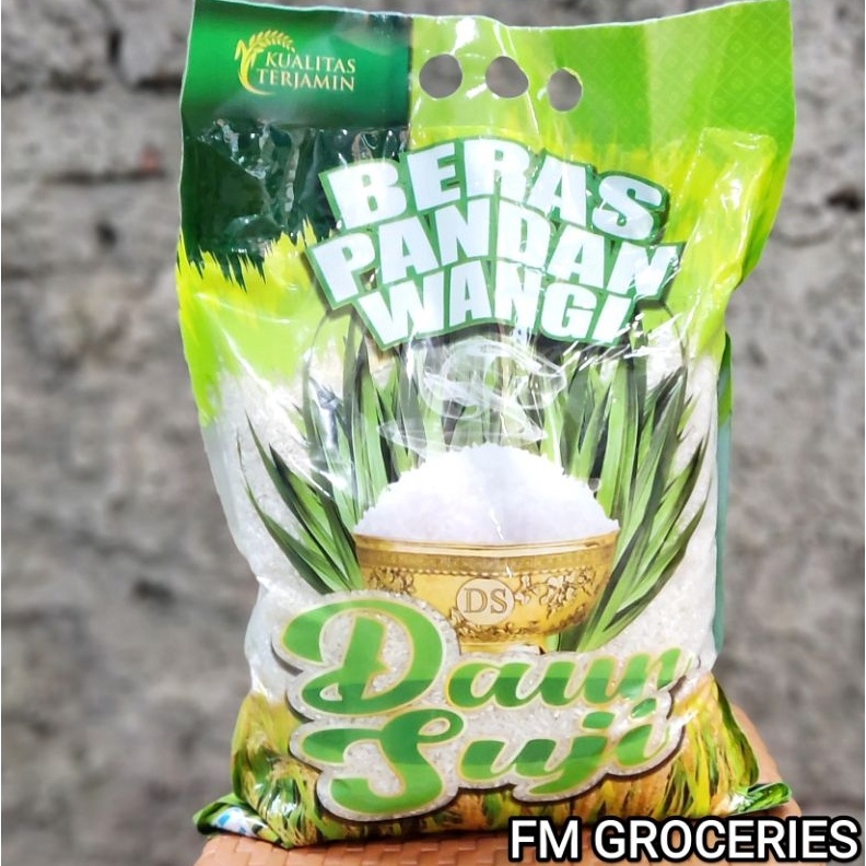 Jual STAR Beras pandan wangi Daun Suji 5 L Beras daun suji 5 L | Shopee ...