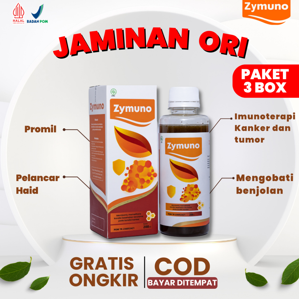 Jual Zymuno Original Herbal Aman Paket 3 Box Sebagai Imunoterapi ...