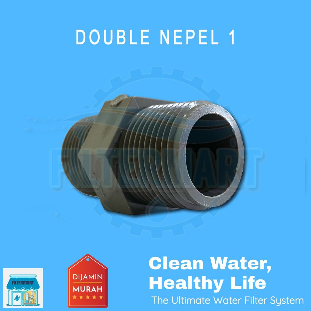 Jual DOUBLE NEPEL 1/2 3/4 1 INCH / DOBEL NIPPLE NEPLE NEPPLE NIPEL AW ...