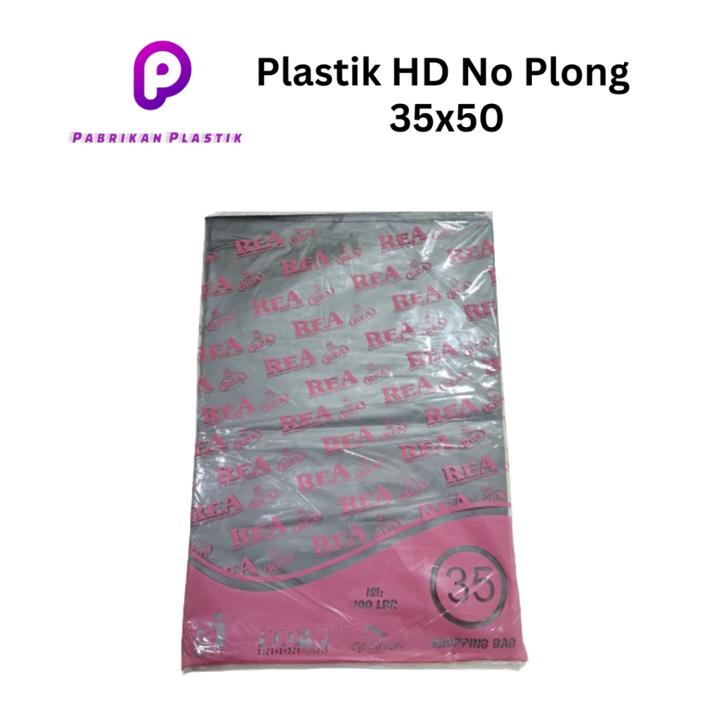 Jual Plastik Packing HD Tanpa Plong 35x50 REA Kantong Kresek Online ...