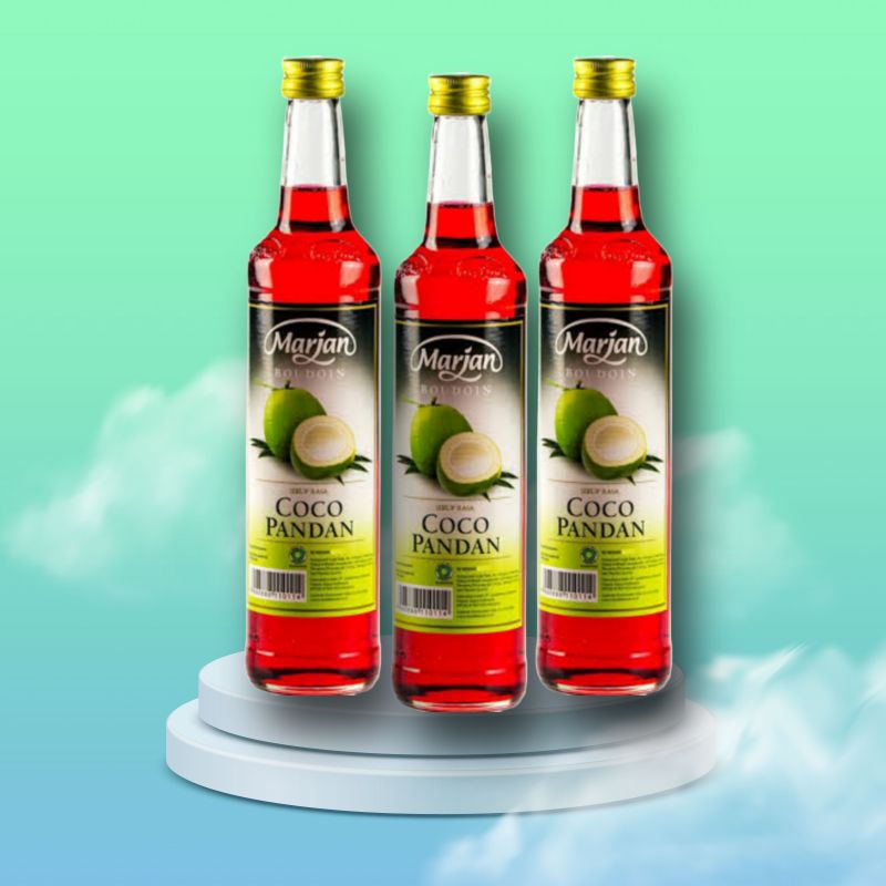 Jual SIRUP MARJAN COCOPANDAN & MELON 460ML ( INSTAN ONLY ) | Shopee Indonesia