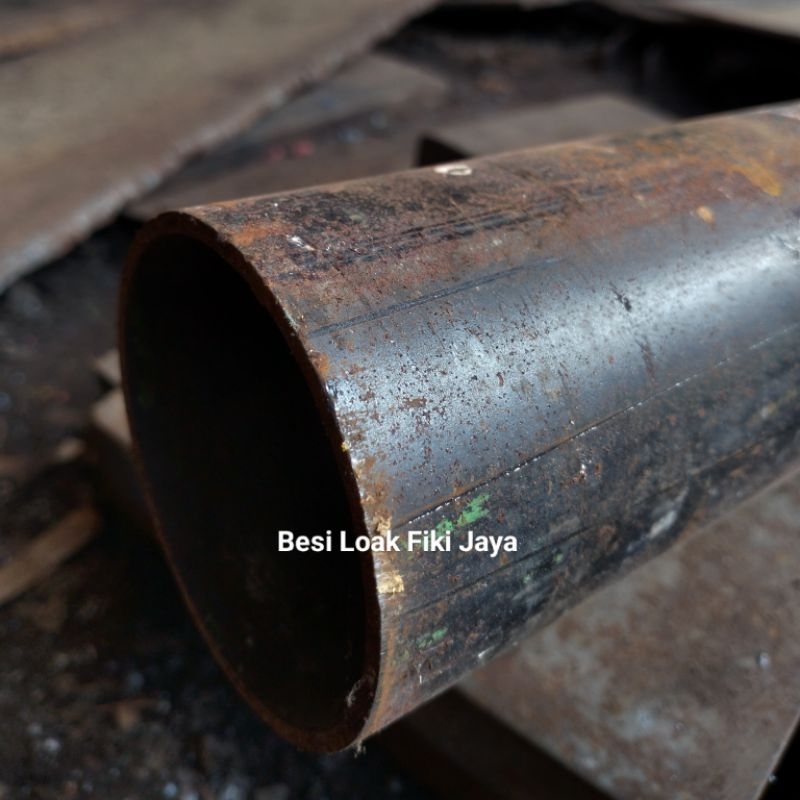 Jual Pipa Besi 2,5 inch OD 76mm ID 70mm Tebal 3mm Panjang 10cm | Shopee ...
