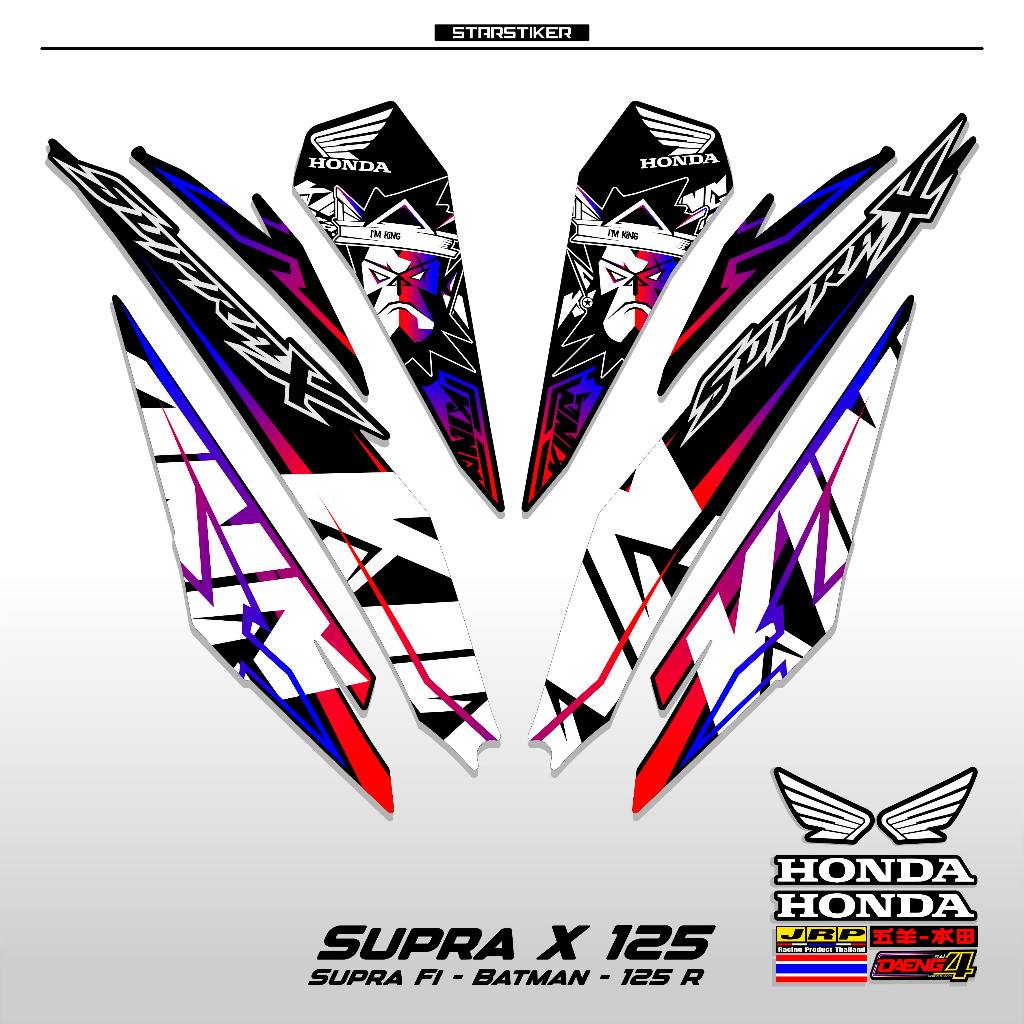 Jual STRIPING SUPRA X 125 R NEW X29 / STIKER SUPRA X 125 FI / STICKER ...