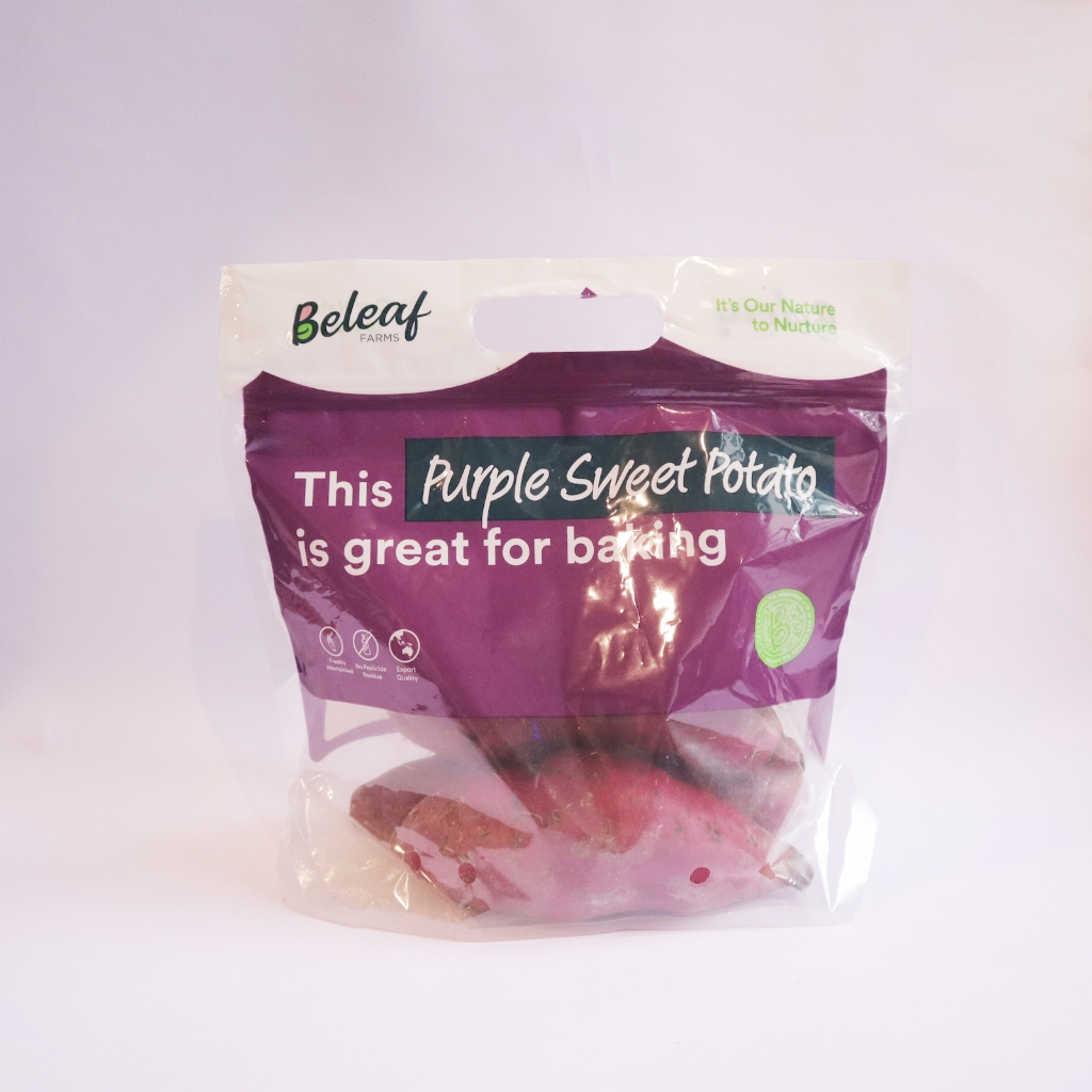 Jual Beleaf Farms Purple Sweet Potato 750 gram | Shopee Indonesia