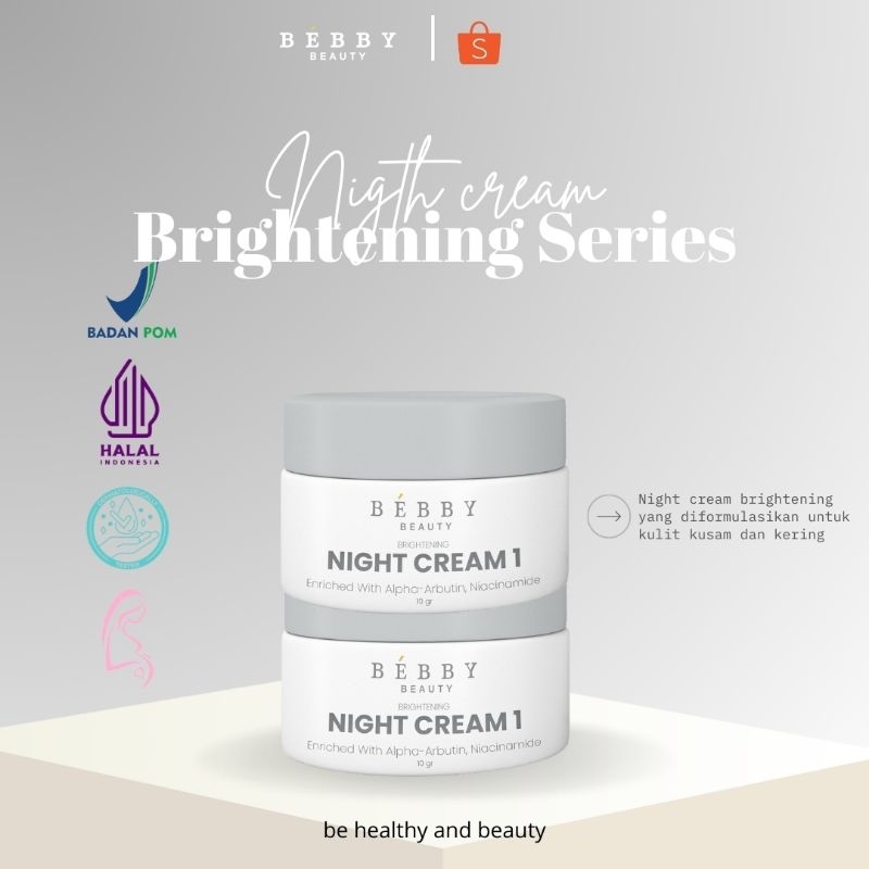 Jual Bebby Beauty Brightening Night Cream 1 - 10gr | Shopee Indonesia