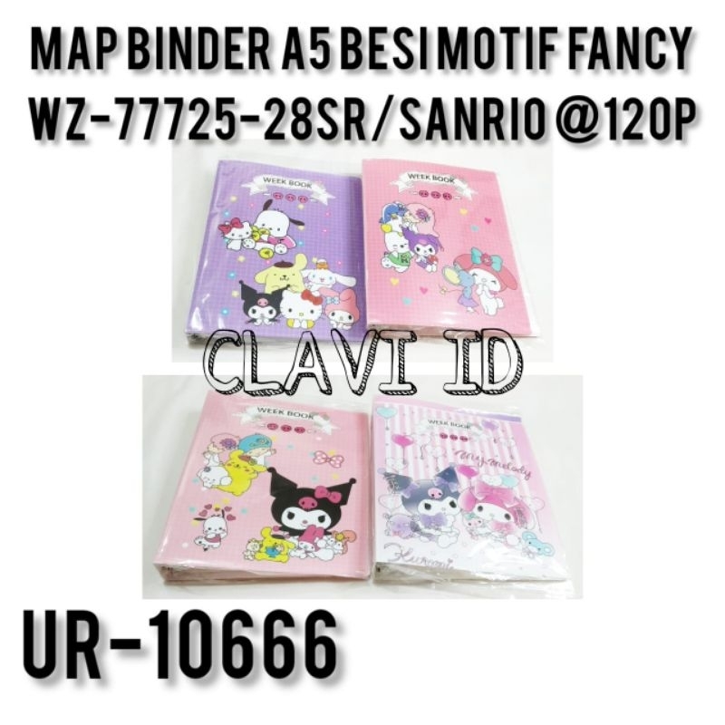 Jual MAP BINDER A5 KARAKTER/MAP BINDER FANCY/MAP BINDER SANRIO/MAP ...
