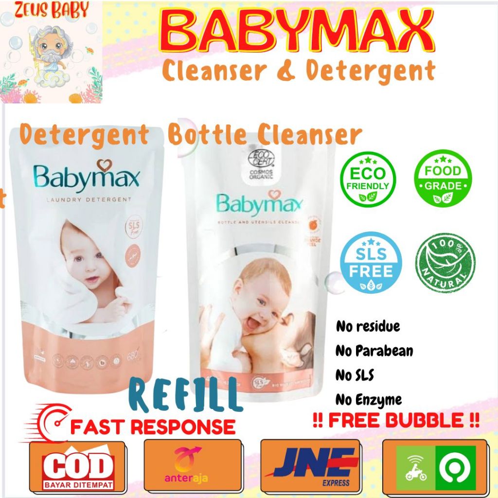 Jual (BEST SELLER!!) Babymax Bottle and Utensils Cleanser / sabun cuci ...