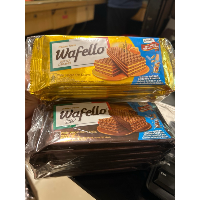 Jual WAFELLO Wafer Krim 17gram x 10pcs | Shopee Indonesia