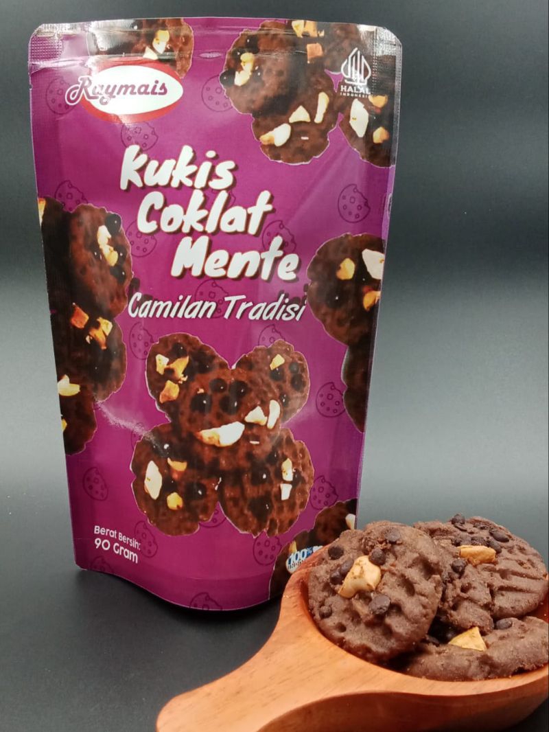Jual Raymais Kukis Coklat Mente Cookies Chocolate Mede Cashew Nut Pia ...
