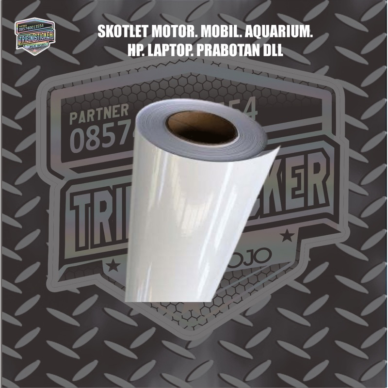 Jual Stiker skotlet putih | Shopee Indonesia