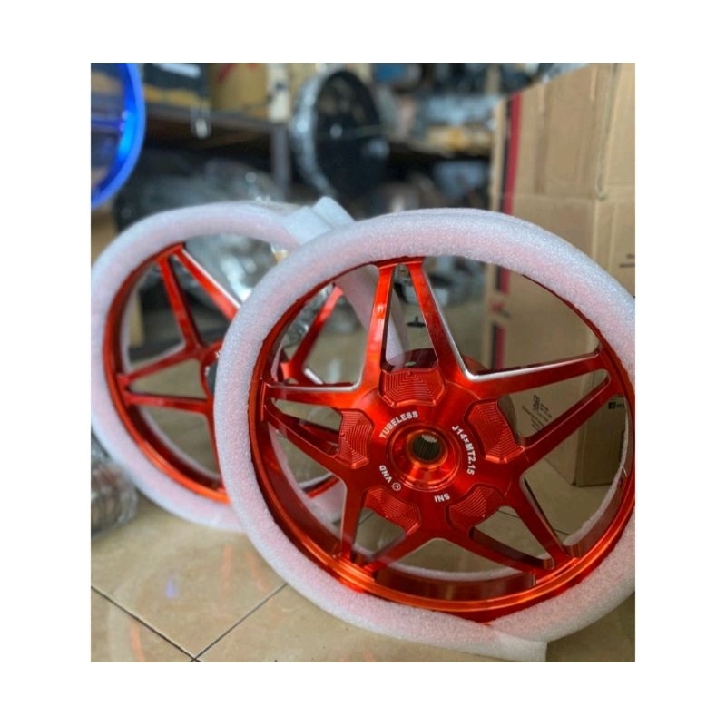 Jual Velg racing VND racing v speed vario 125 new velg bintang v1 vario 150 velg vnd v speed ...
