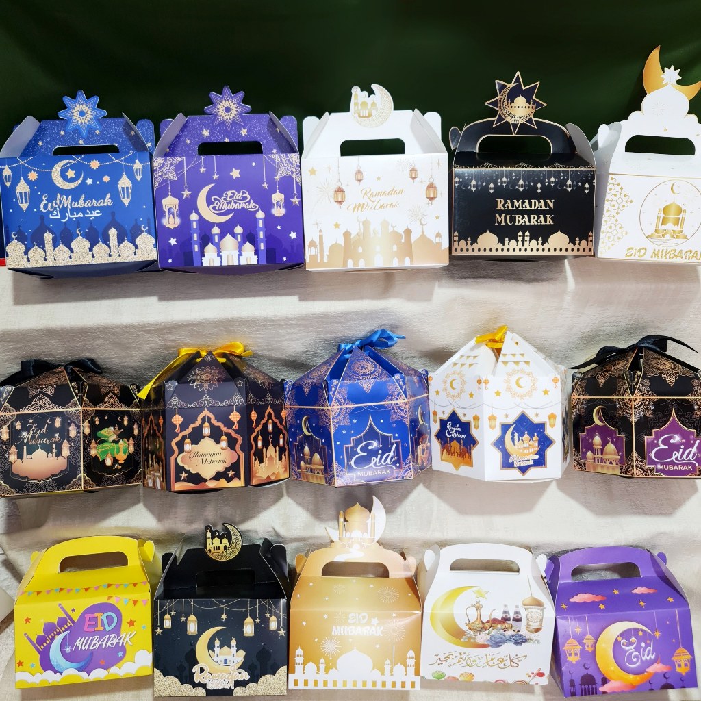 Jual Gable box idul fitri lebaran. dus kotak kue kering lebaran. kotak ...