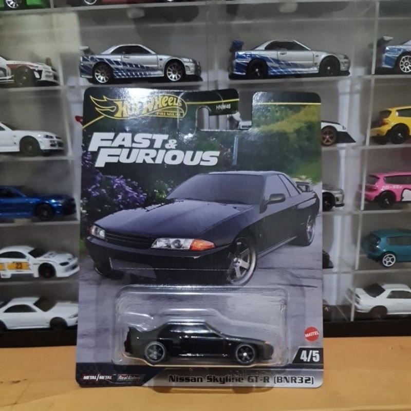 Jual hotwheels premium nissan skyline r32 fast furious | Shopee Indonesia