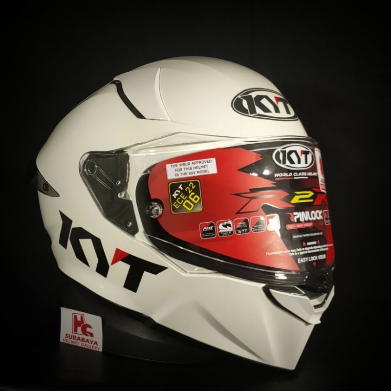 Jual KYT R2R Pro Graphic / Solid Classic ECE2206 | Shopee Indonesia
