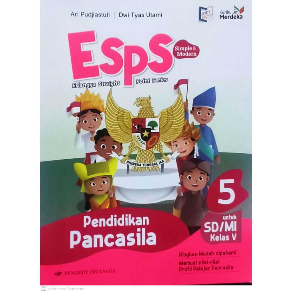 Jual BUKU KURIKULUM MERDEKA ERLANGGA KLS 5 SD/MI | Shopee Indonesia