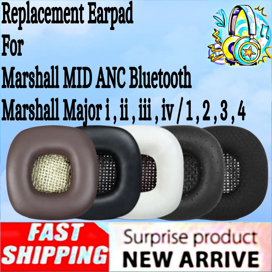 Jual Sepasang Earpad Busa Headphones Marshall Major i ii iii iv 1 2 3 4 ...