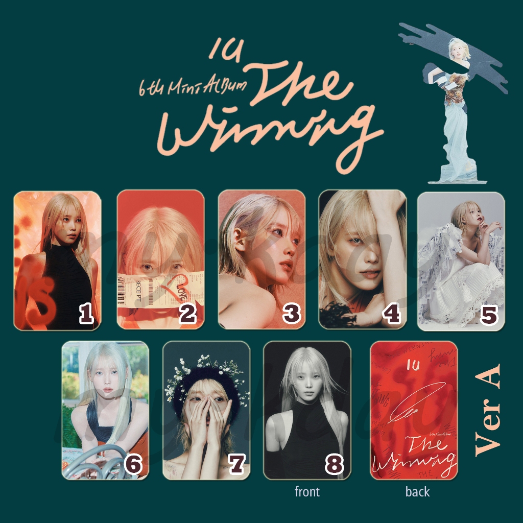 Jual PC-1557, Unofficial Photocard IU The Winning Album 2 sisi | Shopee ...