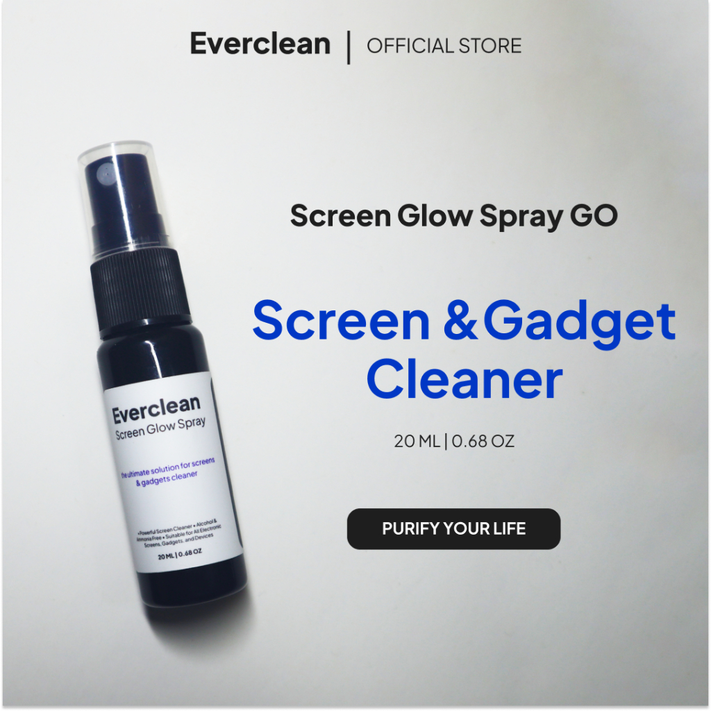 Jual Everclean Screen Glow Spray GO 20ml - Cairan Pembersih Layar HP ...