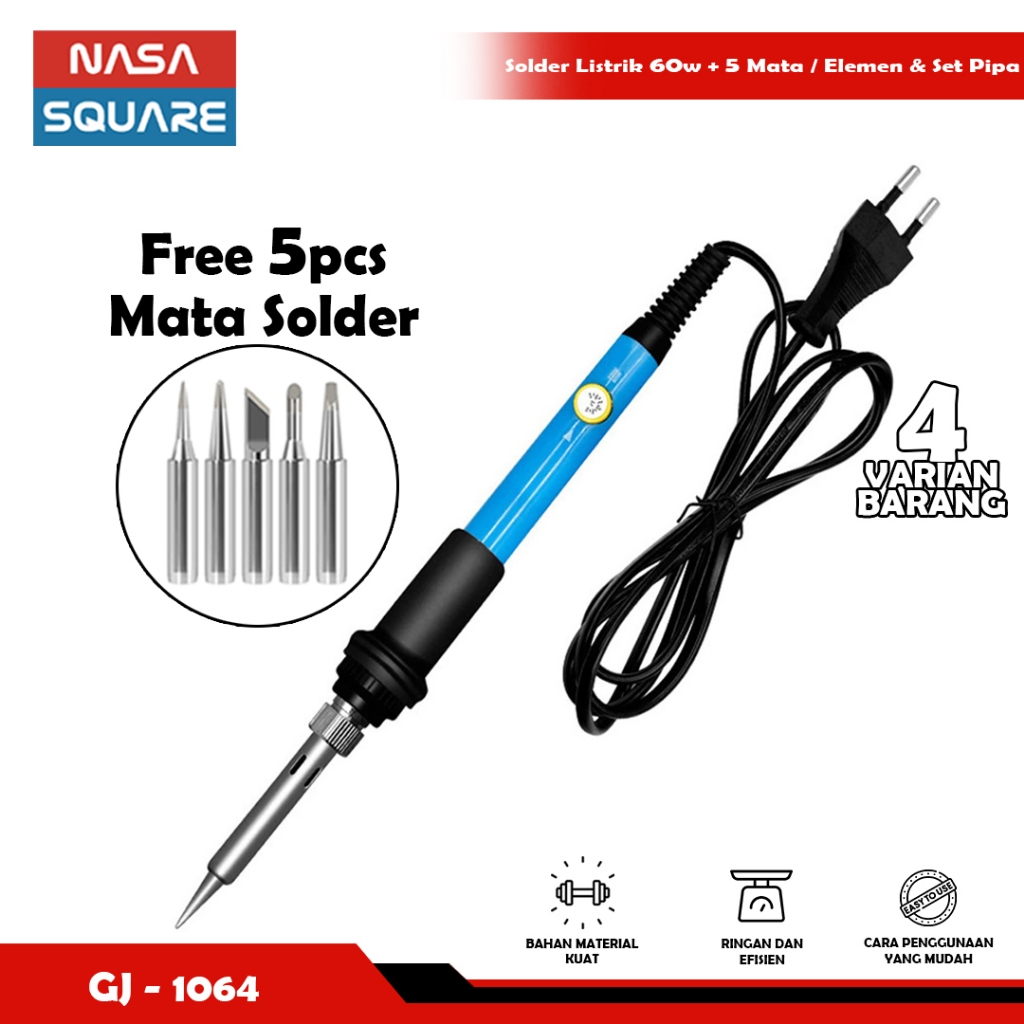 Jual Solder Temperature High 200 - 450 C / Solder Listrik Tangan 60W ...