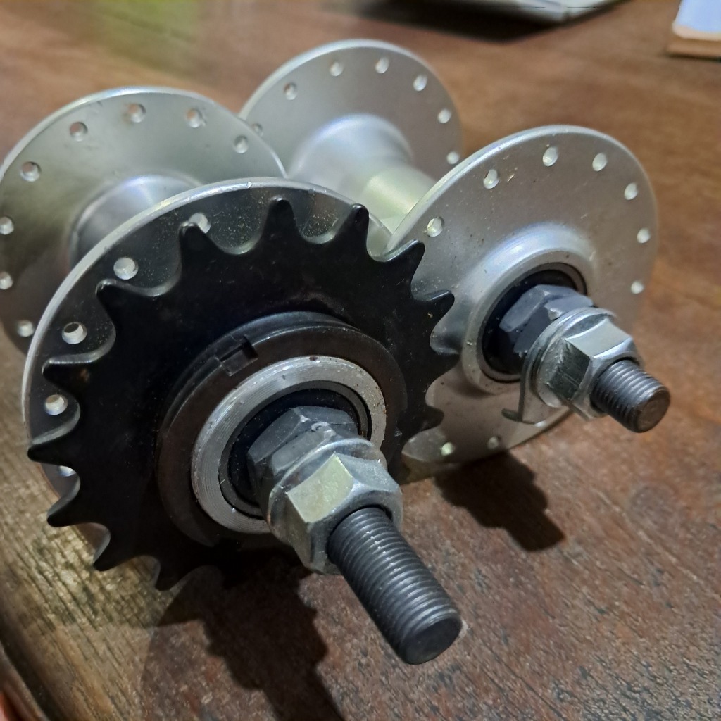 Jual Hfh fixie alloy silver 32h / Hub Freehub Fixie Doltrap Hub Bearing ...