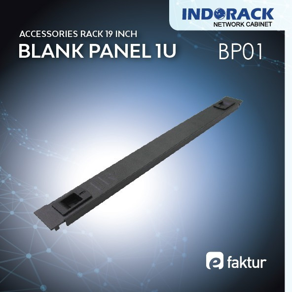 Jual BP01 INDORACK BLANK PANEL 1U BOLTLESS | Shopee Indonesia