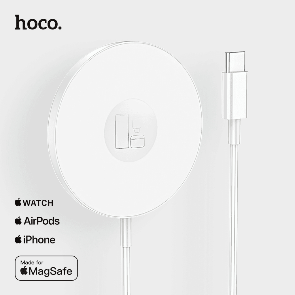 Jual Hoco Wireless MagSafe Charger Original 15W Fast Charging Untuk ...