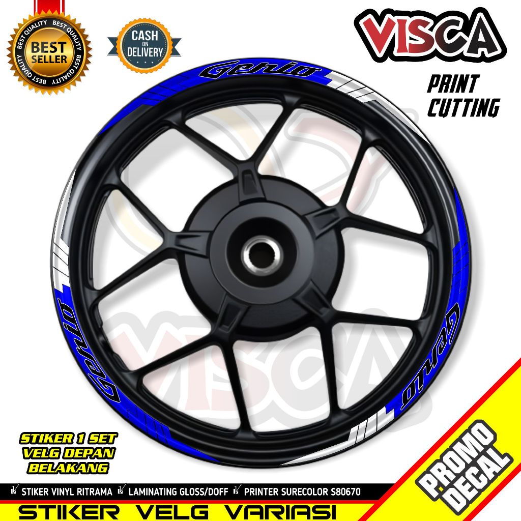 Jual Stiker Velg - Sticker Velk - Stiker Cutting Velg - Stiker Velk ...