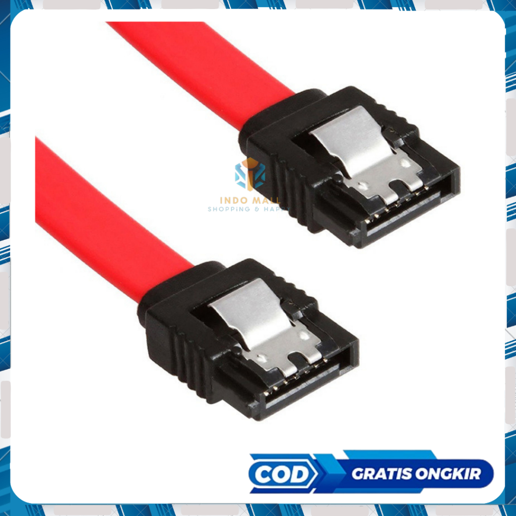 Jual Kabel Data SATA / kabel SATA Hardisk, HDD, DVD Rom, Cable jepit ...