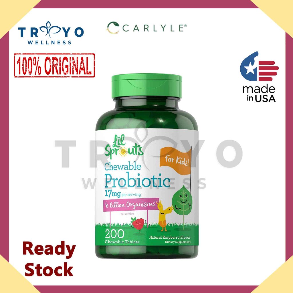 Jual Kids Probiotics 6 billion Carlyle Lil Sprouts probiotik anak ...
