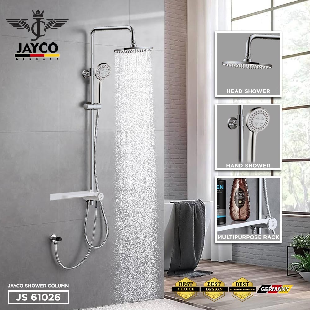 Jual Jayco Paket Shower Mandi Set Kran Mixer Air Panas Dingin JY61026 | Shopee Indonesia
