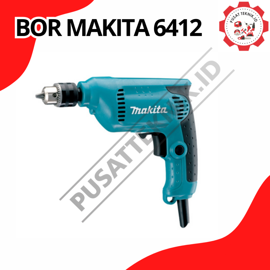 Jual Mesin Bor Tangan 10mm Makita 6412 PUSAT TEKNIK ID | Shopee Indonesia