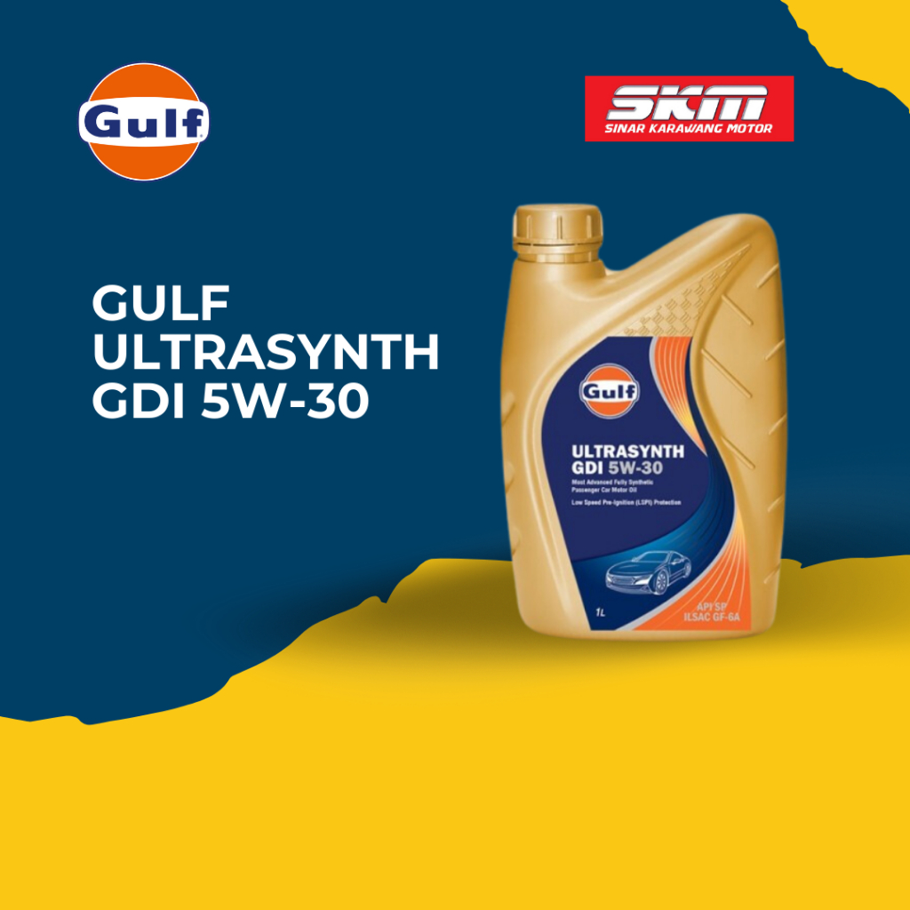 Jual OLI GULF ULTRASYNTH GDI 5W-30 UK 1L | Shopee Indonesia