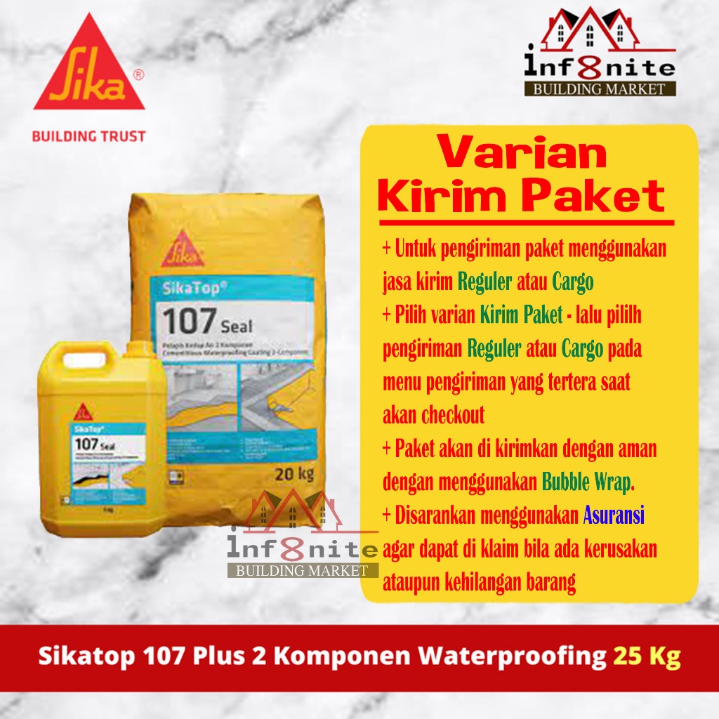 Jual Sikatop 107 Sika Top 107 Seal ID Sika Waterproofing 2 Komponen 25 ...