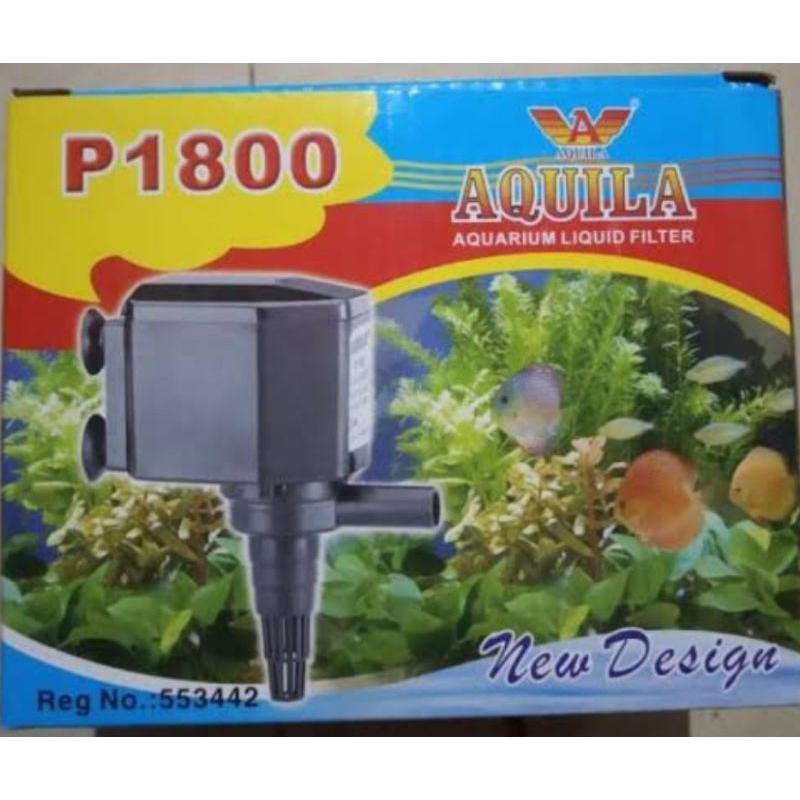 Jual MESIN CELUP AQUILA P1800,MESIN POMPA FILTER AQUARIUM AQUILA P1800 ...