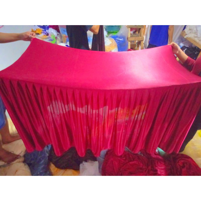 Jual Cover meja TANPA BAN 60cm x 120 meja prasmanan/ meja siswa 3sisi ...