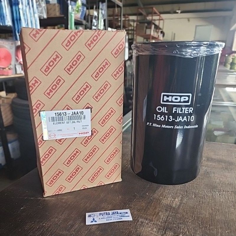 Jual Filter Oli Hino 500 FM280 Euro4 15613-JAA10 HOP | Shopee Indonesia