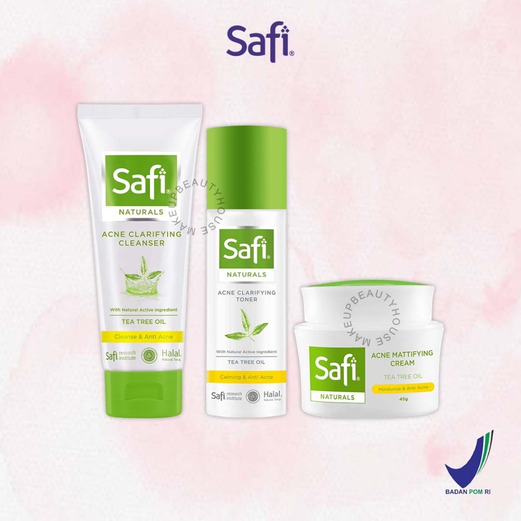Jual SAFI Naturals Acne Series (Cream / Cleanser / Toner) | Shopee ...