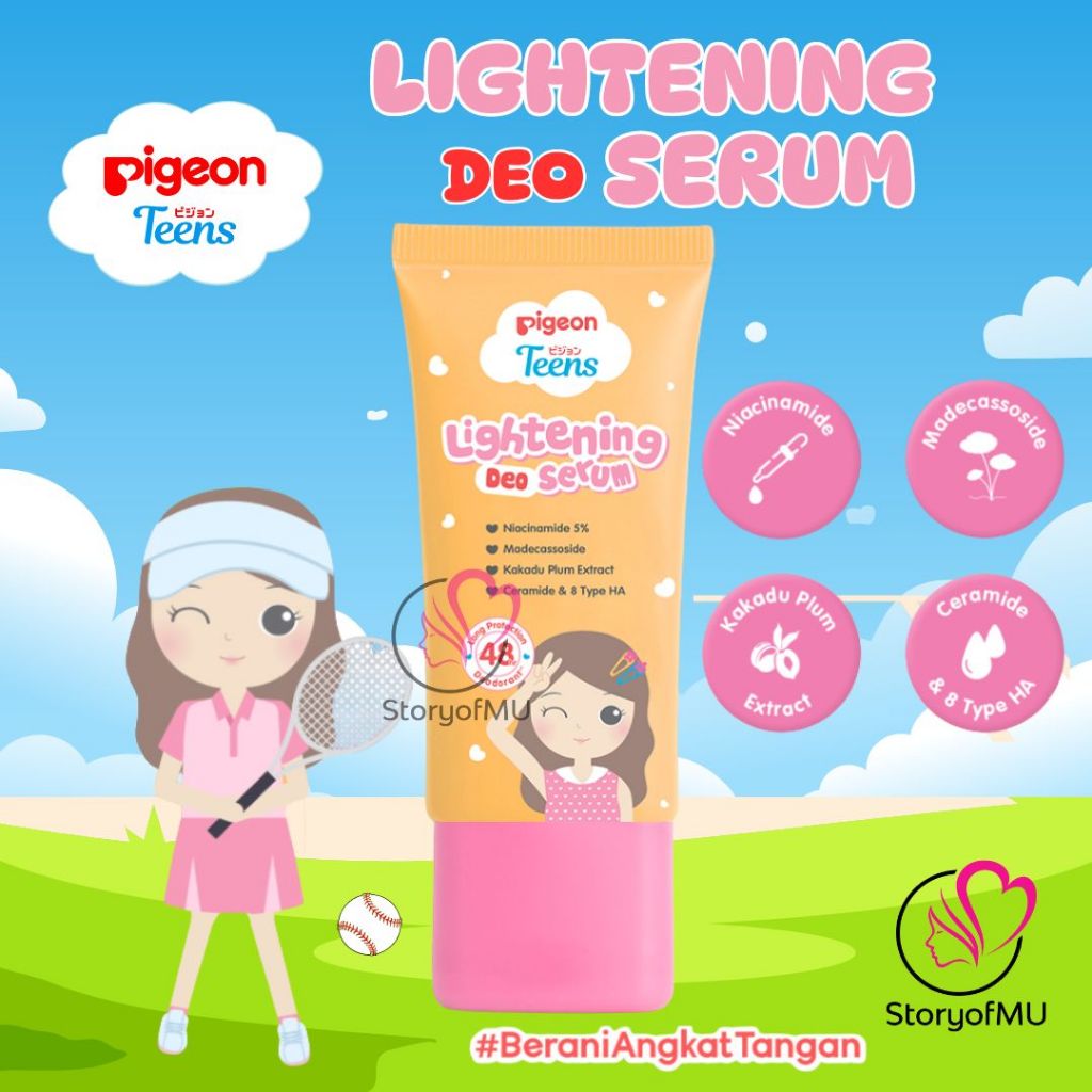 Jual ️ StoryofMU ️ PIGEON Teens Lightening Deo Serum 30ml - Serum ...