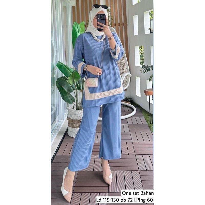 Jual New Amira Set JUMBO | Oneset Daily BIGSIZE | Setelan Knit Murah ...