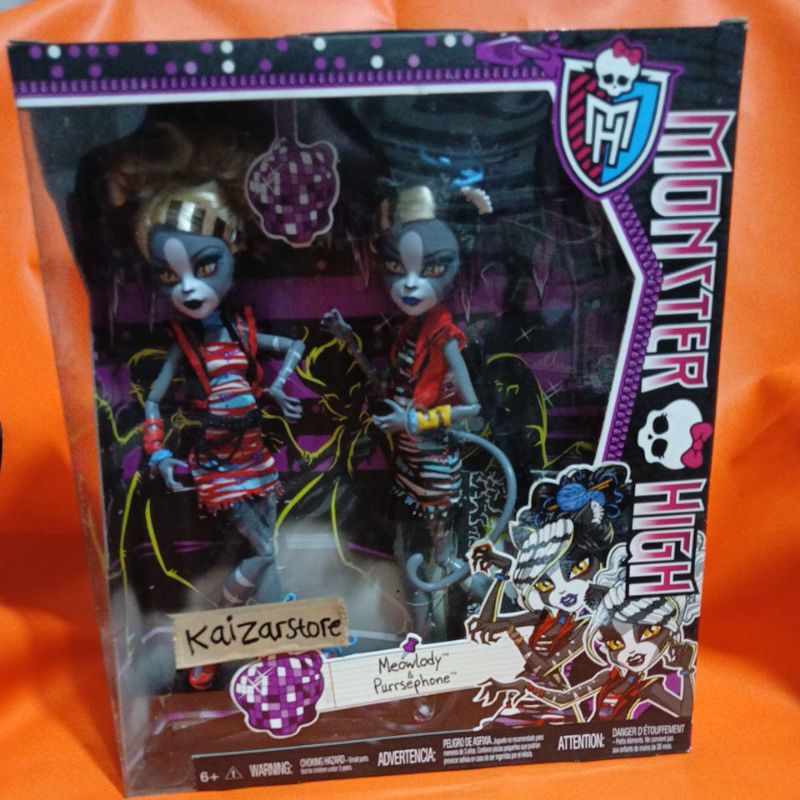 Jual Barbie Mattel Monster High Moanica Clawdeen Wolf Frankiestein Abey ...
