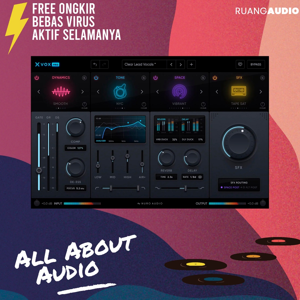 Jual Nuro Audio Xvox Pro v1.0.3 WIN/MAC Plugin ( Full Activated ) | Shopee Indonesia